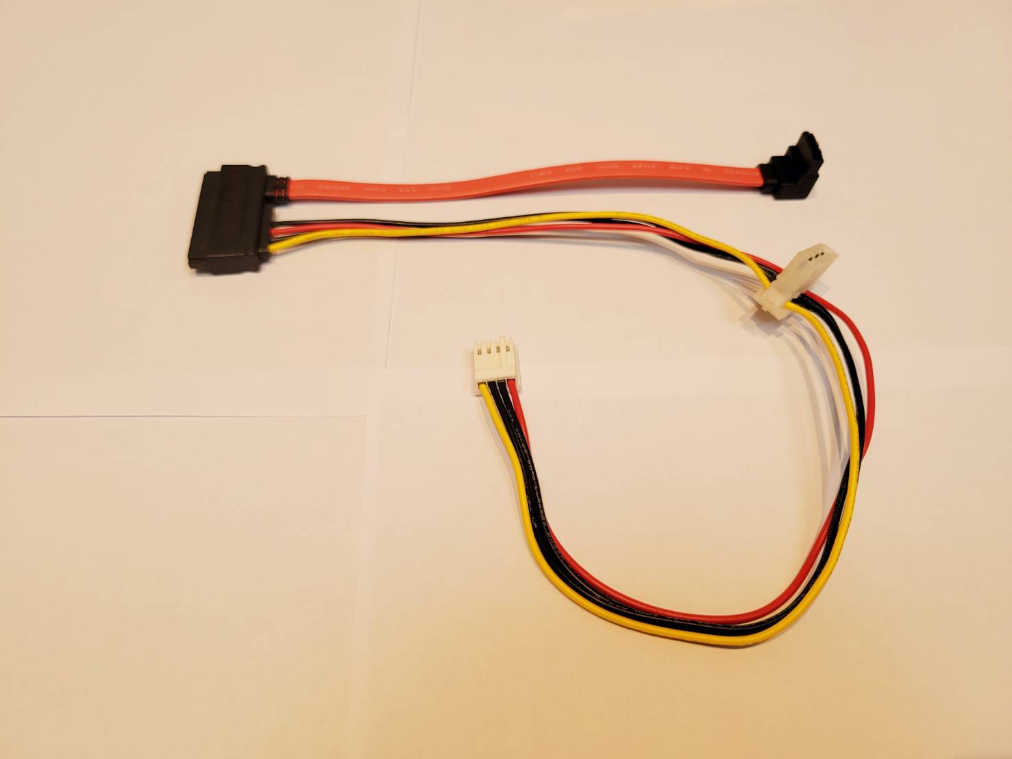 15+7 Pin SATA DATA Power Cable - EXTENDING WIRE & CABLE CO., LTD